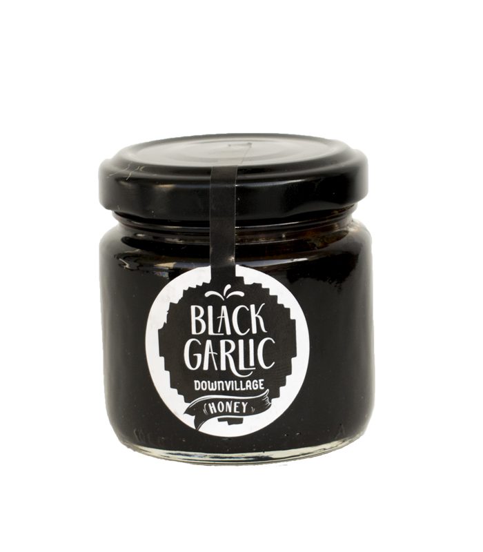 Μέλι με Μαύρο Σκόρδο 100gr , "Black Garlic DownVillage" - Ελληνικά ...